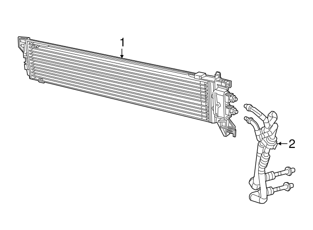2019-2020 Jeep Renegade Trans Cooler 68285108AA | TascaParts.com
