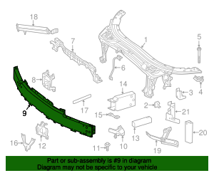 206-620-87-00 - Impact Bar 2022-2024 Mercedes-Benz | Mercedes-Benz USA ...