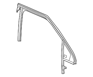 84896096 GM Front Driver Side Door Window Weatherstrip | GM Parts Store