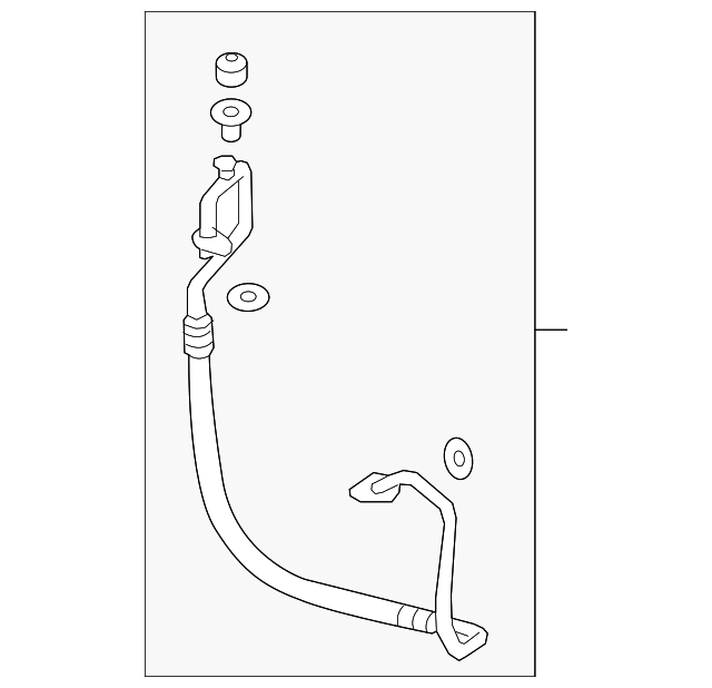 2017-2018 Hyundai Elantra Discharge Hose 97762-F3300 | Conicelli Hyundai