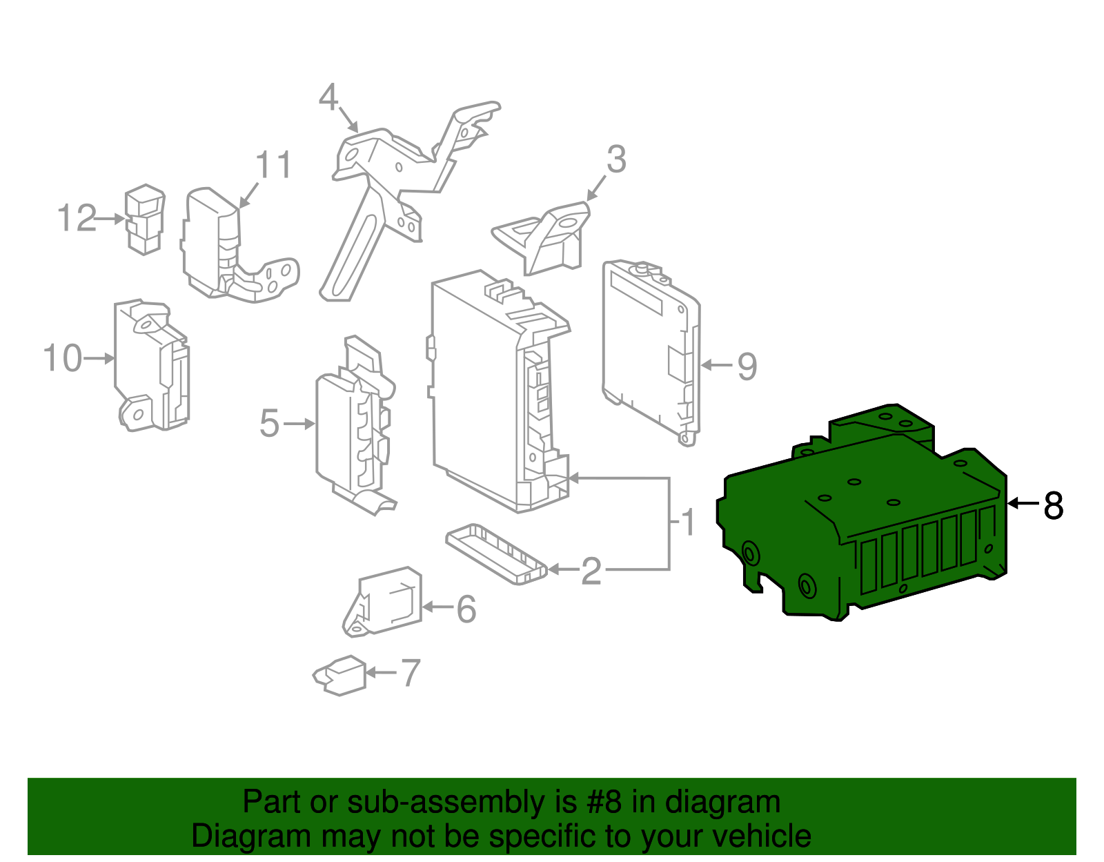 2016-2023 Toyota Tacoma Inverter 86210-04040 | Toyota Parts Center