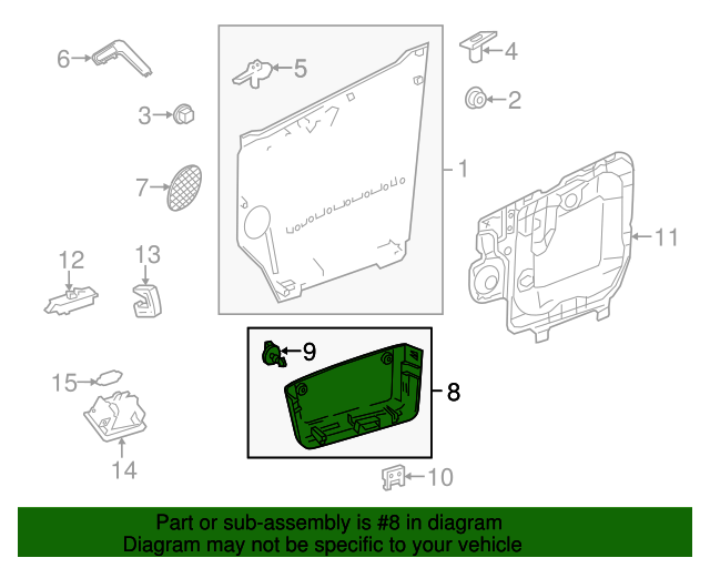906-727-04-71-7J69 - Lower Panel 2010-2018 Mercedes-Benz | Mercedes ...