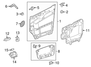 906-545-12-13 - Window Switch 2010-2022 Mercedes-Benz | Mercedes-Benz ...