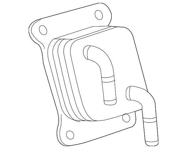15710-0P020 - Oil Cooler - 2016-2023 Toyota Tacoma | Sparks Parts