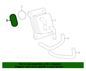 2016-2024 Toyota Oil Cooler Seal 15785-31060 | Toyota Parts Center