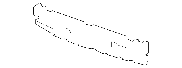 2017-2019 GMC Acadia Front Bumper Fascia Energy Absorber 84087345 GM ...