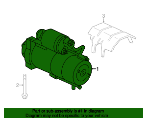 2015-2020 GM Starter 12637617 GM | GMPartsDirect.com