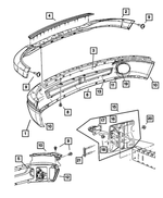Front Bumper and Fascia for 2008 Dodge Ram 3500 | My Mopar Parts