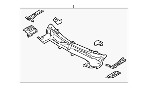 2014-2016 Mazda 3 Upper Dash Panel BJS7-53-500D | RealMazdaParts.com