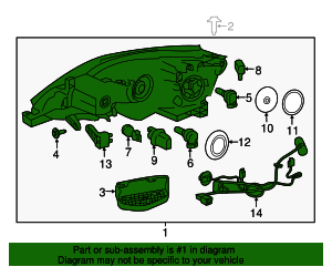 26060-3YU0A - Headlight Assembly 2016-2019 Nissan Sentra ...