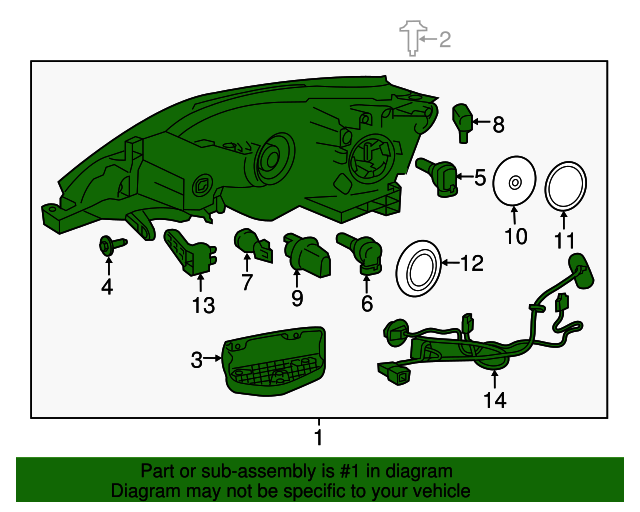 2016-2019 Nissan Sentra Composite Assembly 26010-3YU0A | Nissan Parts ...
