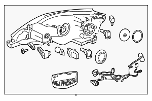 2016-2019 Nissan Sentra Headlight Assembly 26060-3YU0A ...