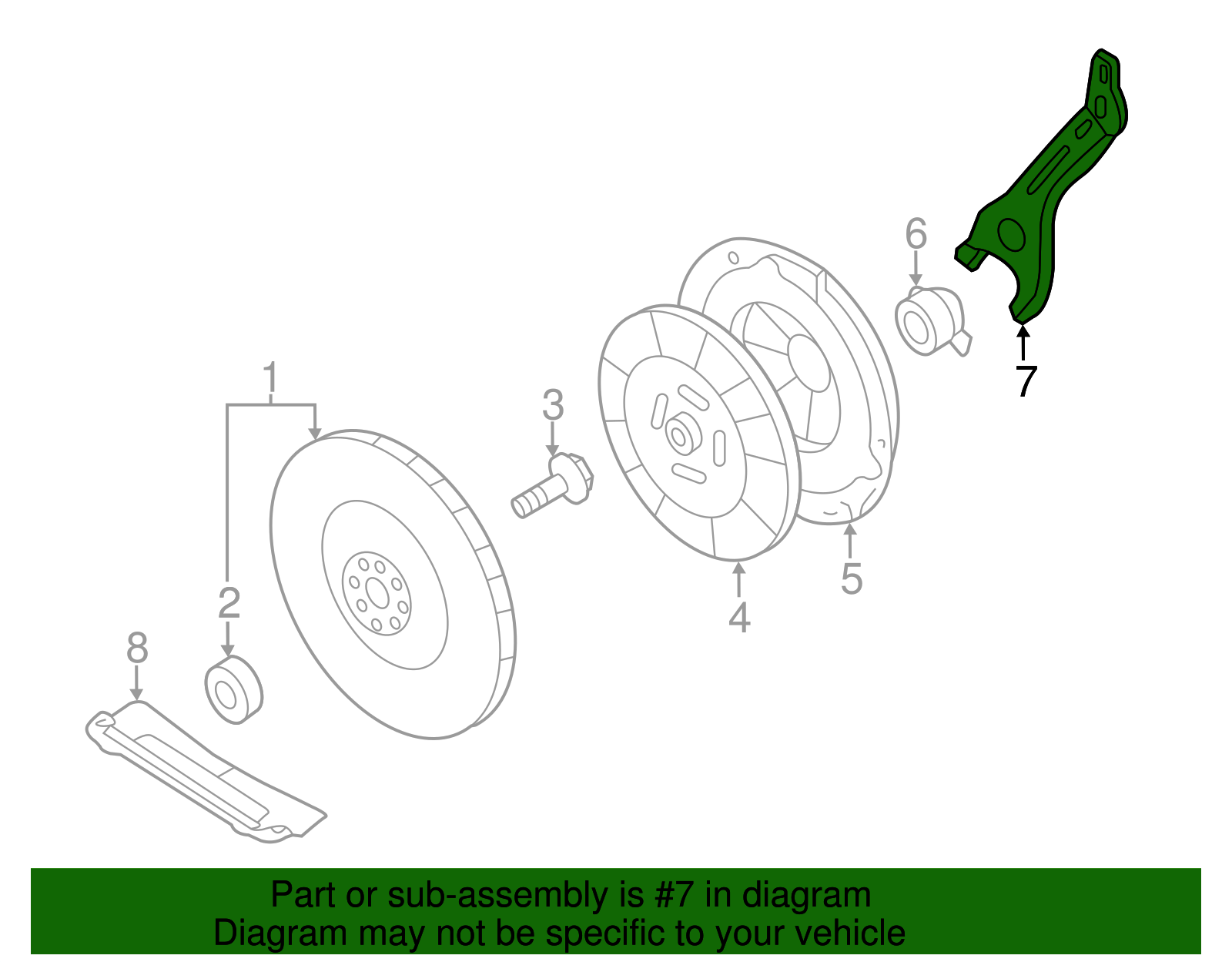 30531AA220 - Clutch Release Arm 1996-2024 Subaru | AutoNation Parts