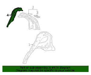 2019-2021 Cadillac XT4 Inner Rail - Passenger Side (RH) 84052701 ...