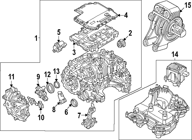 2022-2024 BMW Hybrid Electric Motor Terminal 12-90-9-470-550 | BMW Part ...