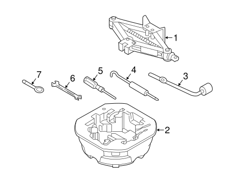 Jack & Components for 2020 Kia Rio | Kia Auto Parts