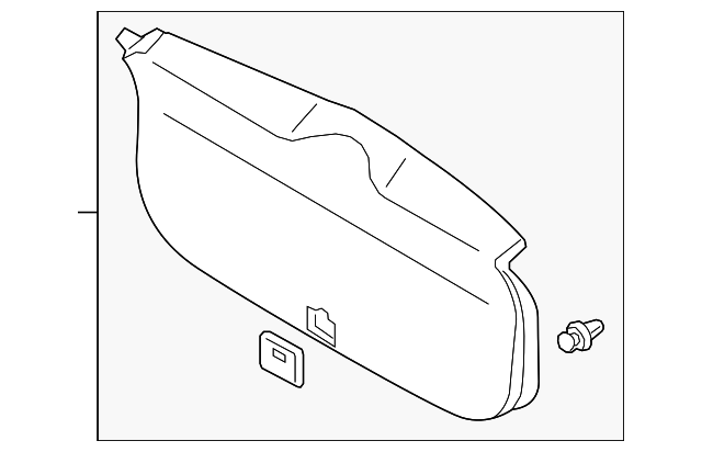 7224A350XA - Lower Gate Trim 2014-2022 Mitsubishi | Mitsubishi Direct Parts