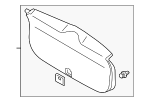 7224A350XA - Lower Gate Trim 2014-2022 Mitsubishi | Mitsubishi Direct Parts