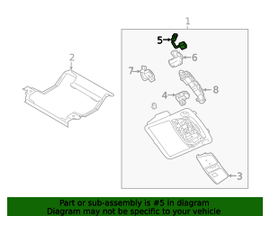 2021 Nissan Armada Microphone 28336-5AA1B | OEM Parts Online
