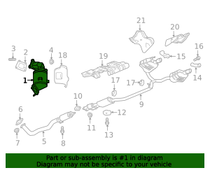 2018-2021 GM Catalytic Converter 85513027 GM | GMPartsDirect.com