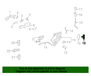69410-50030 - Striker 2018-2024 Lexus | AutoNation Parts