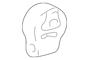 17565-15070 - Muffler & Pipe Rubber Mount - 2001-2005 Toyota RAV4 ...