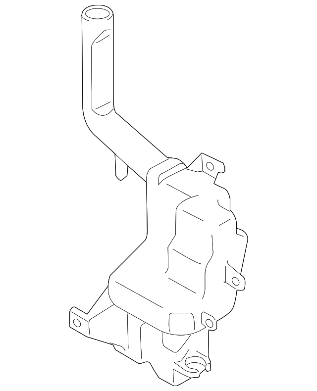 2011-2014 Mazda 2 Washer Reservoir D651-67-481 | Mazda-Parts