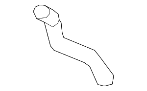 Genuine OEM Ford Part - Reservoir Hose 8C3Z-8075-F | Genuine OEM Ford ...