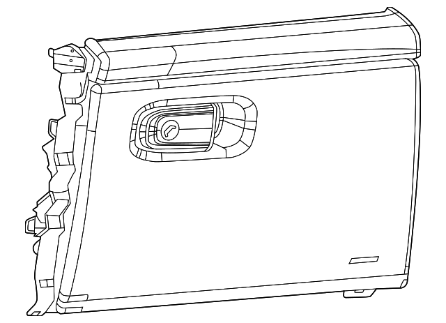 2021-2023 Jeep Glove Box Assembly 7ch34tx7ae | TascaParts.com