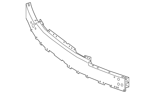 290-620-00-00 - Impact Bar 2019-2023 Mercedes-Benz | Mercedes-Benz USA ...
