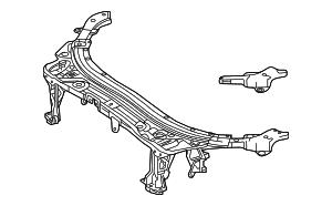 290-620-06-00 - Radiator Support 2019-2023 Mercedes-Benz | Mercedes ...