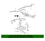 2008-2020 Mopar Washer Nozzle 5113049AA | Mopar Parts Canada