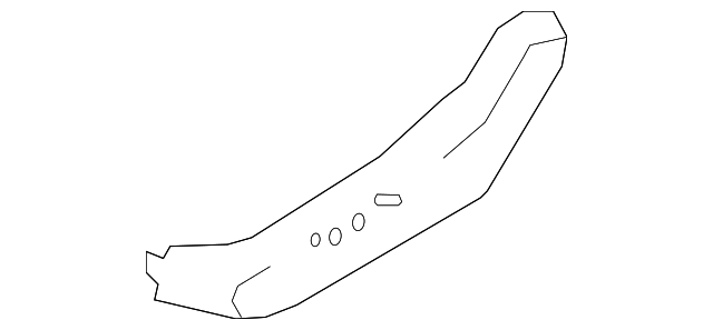 2016-2018 Nissan Maxima Outer Finish Panel 87380-4RA0A | QuickParts