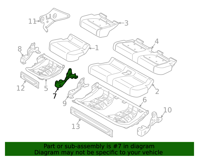 KL3Z-1862527-C - Track Assembly 2015-2024 Ford | Big 3 Auto Parts
