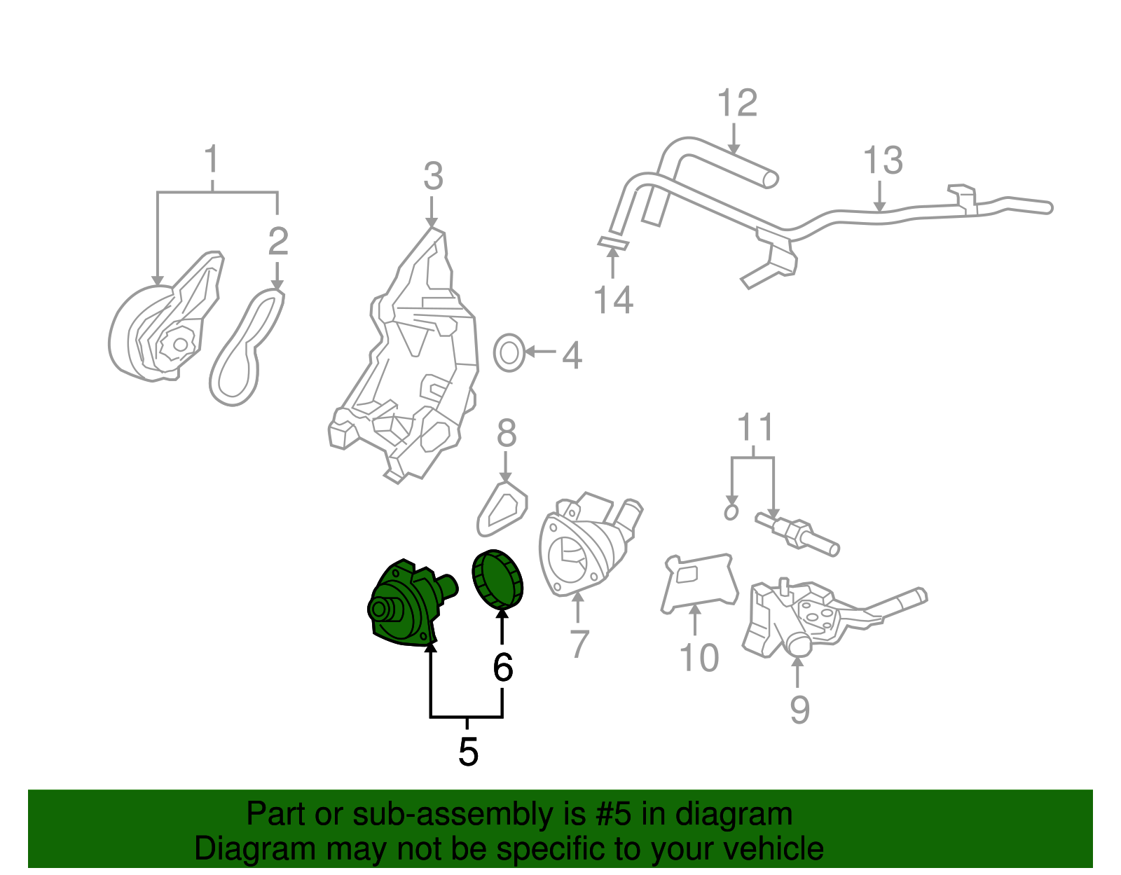 19301-RAF-004 - 2006-2015 Honda - Thermostat Assembly (Nippon ...
