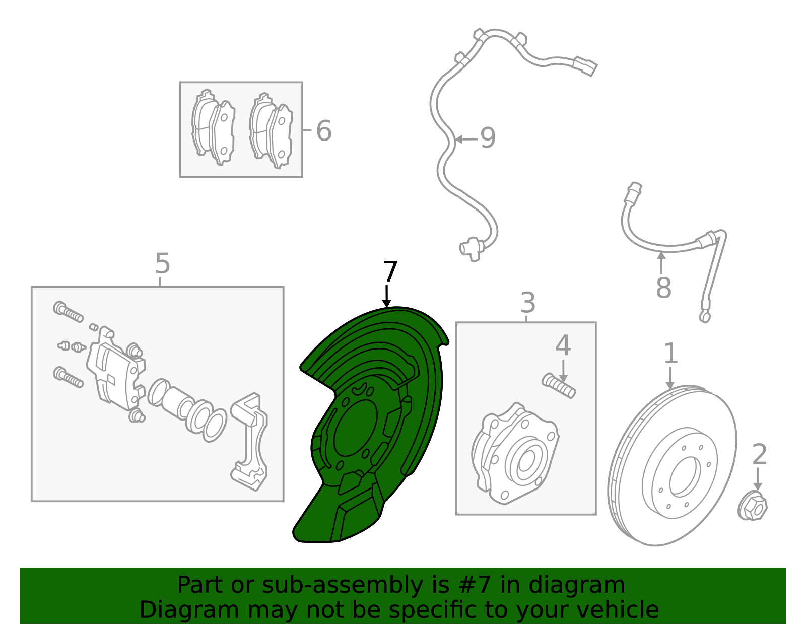 2021-2025 Nissan Rogue Splash Shield 41151-6RA0A | CMA's Colonial Nissan