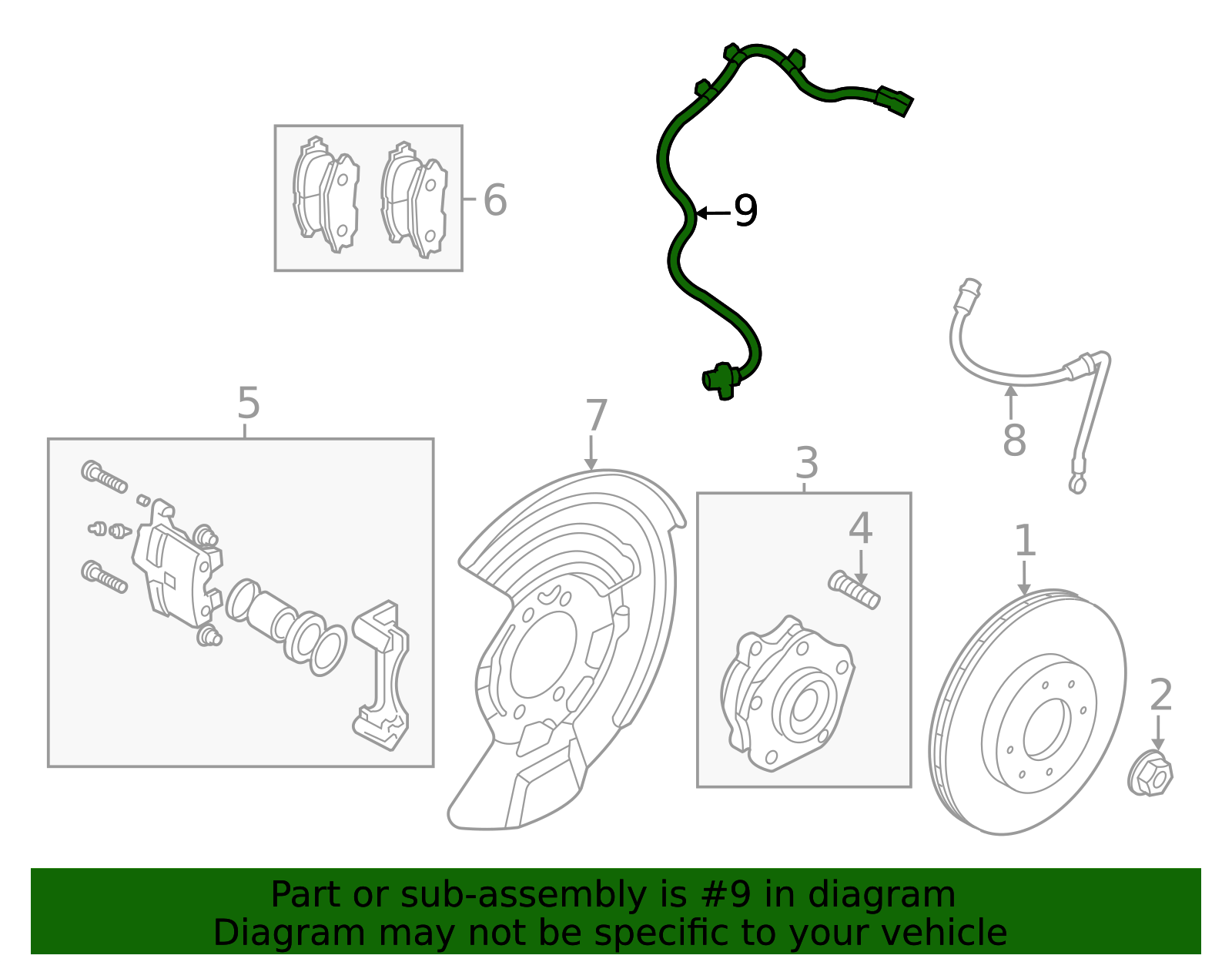 2021-2024 Nissan Rogue ABS Sensor 47910-6RA0A | Ziegler Nissan of ...