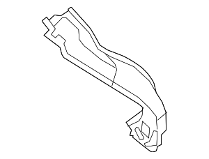 2017-2019 Nissan Rogue Inner Pillar - Passenger Side (RH) G7600-4BAAA ...