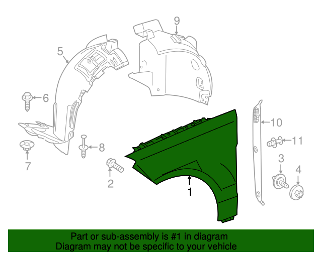 166-880-02-18 - Fender 2016-2019 Mercedes-Benz GLE 63 AMG® S | Mercedes ...
