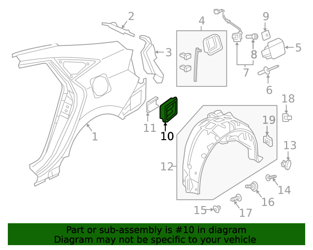 75450-TEA-T02 - Pressure Vent 2018-2023 Honda Civic | Honda Parts Online