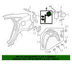 2016-2020 Honda Civic Adapter Assembly, Fuel Filler 74480-TBA-A00 | OEM ...