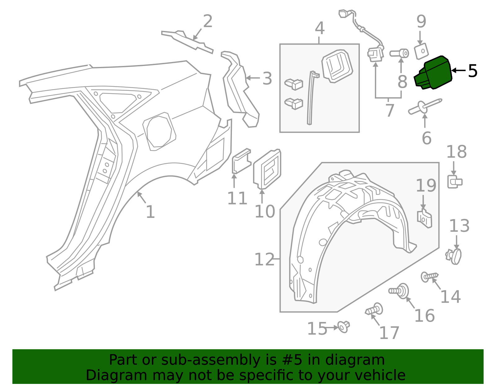 63910-TBA-A00ZZ - Fuel Door 2016-2021 Honda Civic | Honda Parts Online