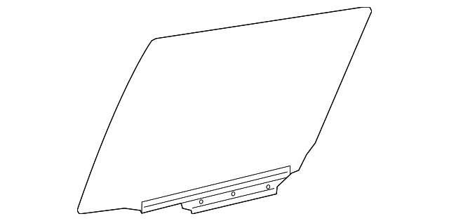 2018-2021 Toyota C-HR Door Glass 68104-F4010 | OEM Parts Online
