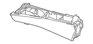 207-680-60-00-7E94 - Housing Center Console 2012-2017 Mercedes-Benz ...