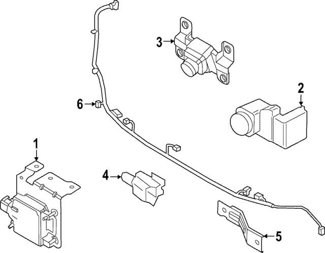 2023-2024 Kia Sportage Temp Sensor Mount Bracket 97281-R2000 ...