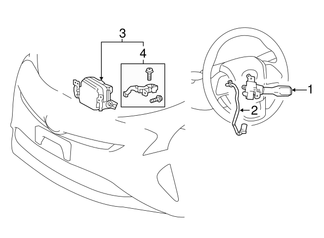88210-07010 - Sensor 2016-2019 Toyota | Ourisman Toyota Parts