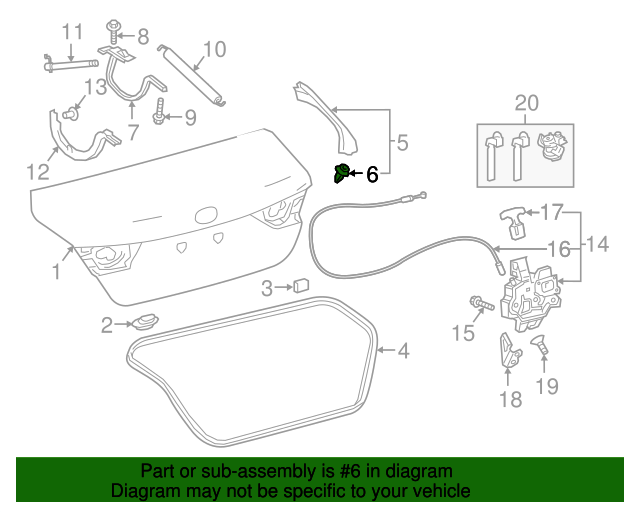 2018-2024 Toyota Cover Clip 90467-09231 | Toyota Parts Center