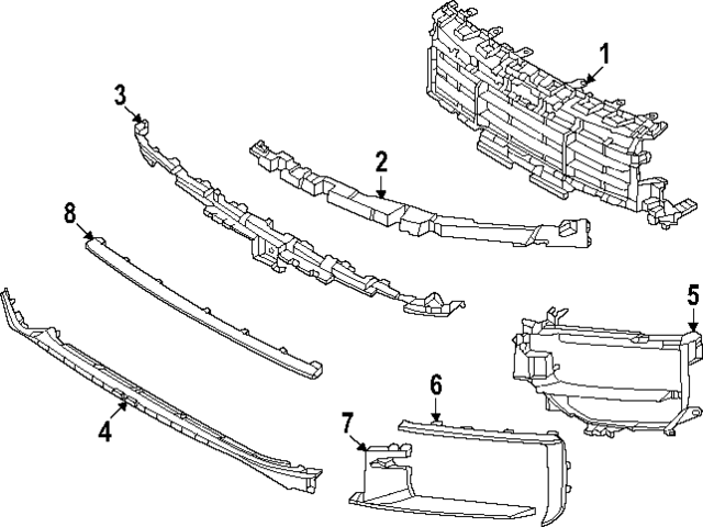 2024 Porsche Cayenne Outer Molding 9Y0-807-795-J-G2X | OEM Parts Online
