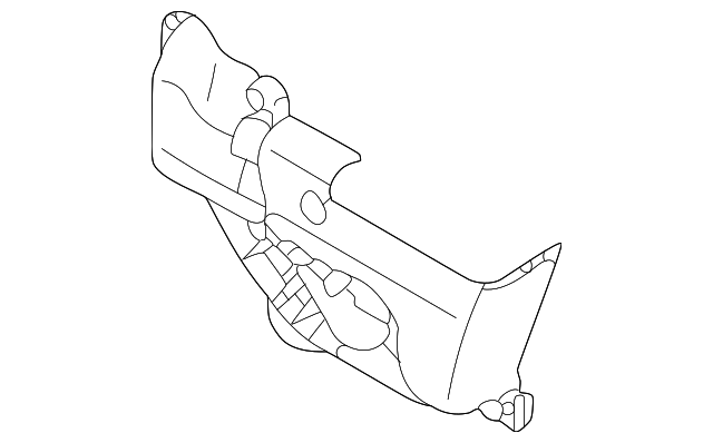 2021 Nissan Rogue Bracket 27175-6RC0A | QuirkParts