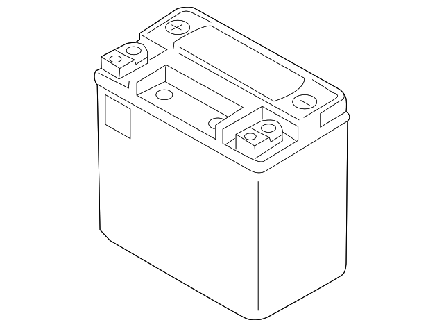 2013-2014 Audi Q5 Vehicle Battery 8R0-915-105 | OEM Parts Online